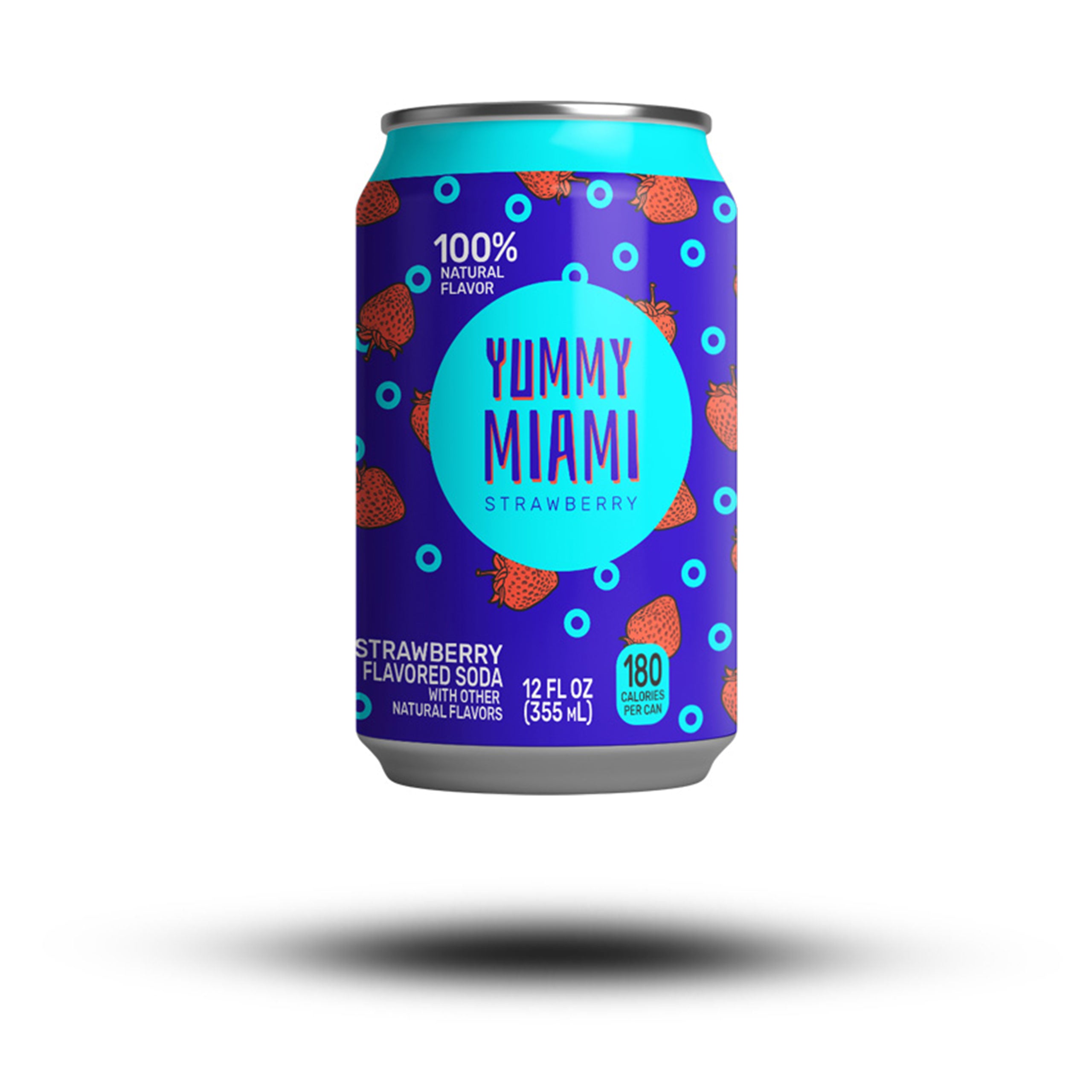 Yummy Miami Soda Strawberry 355ml – SugarDad
